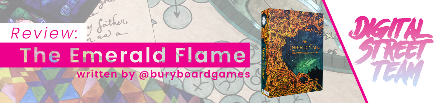 Review: The Emerald Flame - by @buryboardgames - GamesQuest